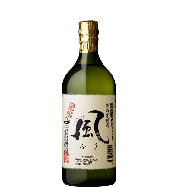 風 25° 720ml -芋焼酎- – 鹿児島の焼酎専門店 焼酎維新館
