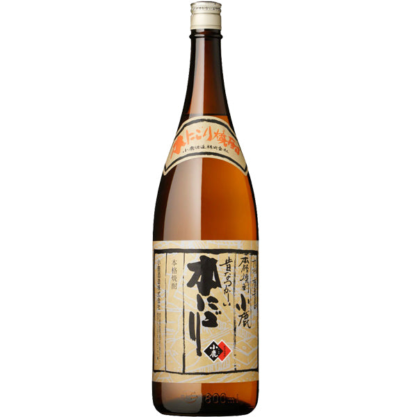 小鹿 本にごり 25° 1800ml -芋焼酎- – 鹿児島の焼酎専門店 焼酎維新館