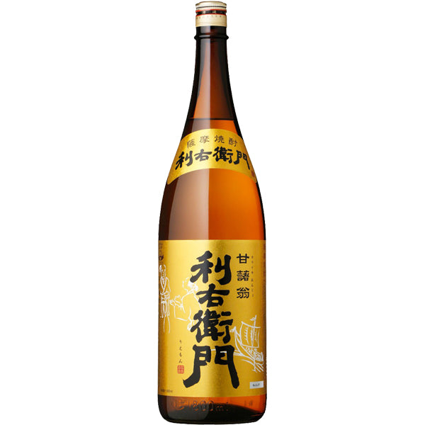 利右衛門 25° 1800ml -芋焼酎- – 鹿児島の焼酎専門店 焼酎維新館